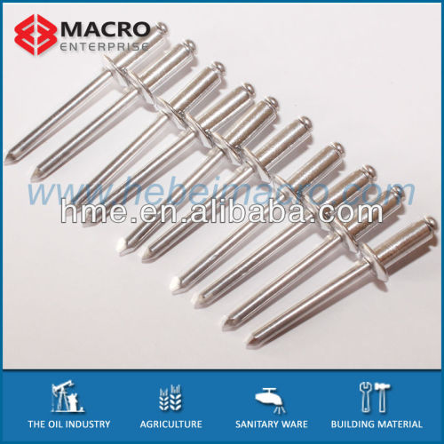 Blind Rivet Open Type And Closed Type With Dome Head Rivet, High ...