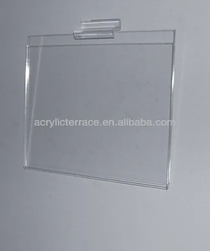 Customed Acrylic Wall Mounted Display Stand,hanging Sign Holders Lucite ...