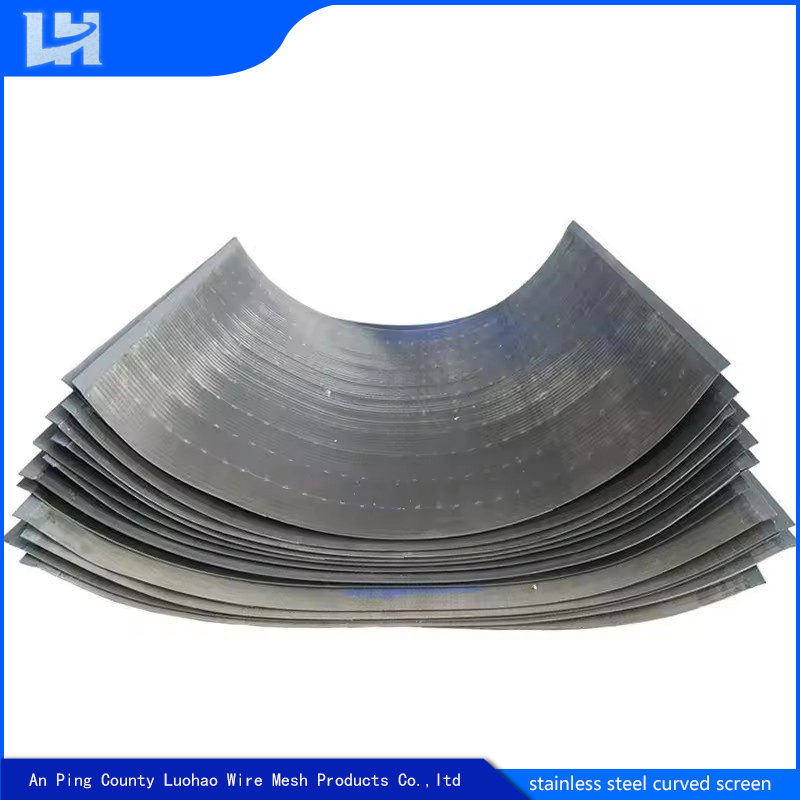 304 Stainless Steel Arc Screen Trapezoidal Wire Pressure Curved Grid ...