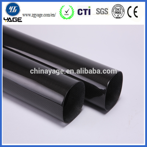 High Tensile Carbon Fiber Tube/pipe Twill Plain 3k, High Quality High ...