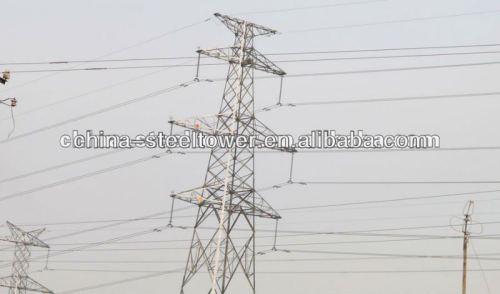 220kv Transmission Line Steel Tower, High Quality 220kv Transmission ...