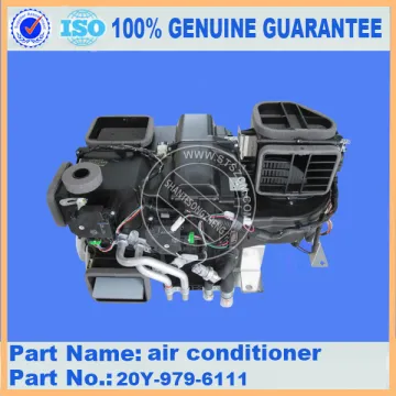 Pc200-7 Old Style Air Conditioner 20y-979-6111 Excavator Spare Parts ...