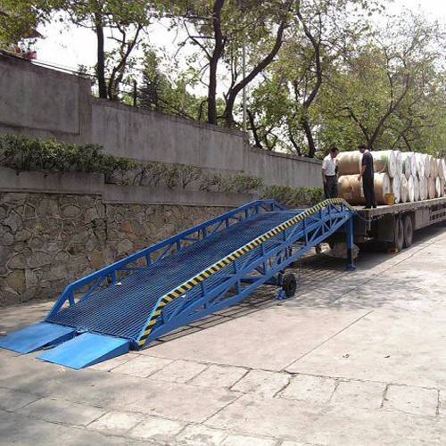 8t Ce Adjustable Hydraulic Container Dock Loading Ramp, High Quality 8t Ce Adjustable Hydraulic ...