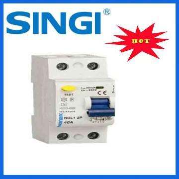 2 Pole Residual Current Device Rcd Rccb, High Quality 2 Pole Residual ...
