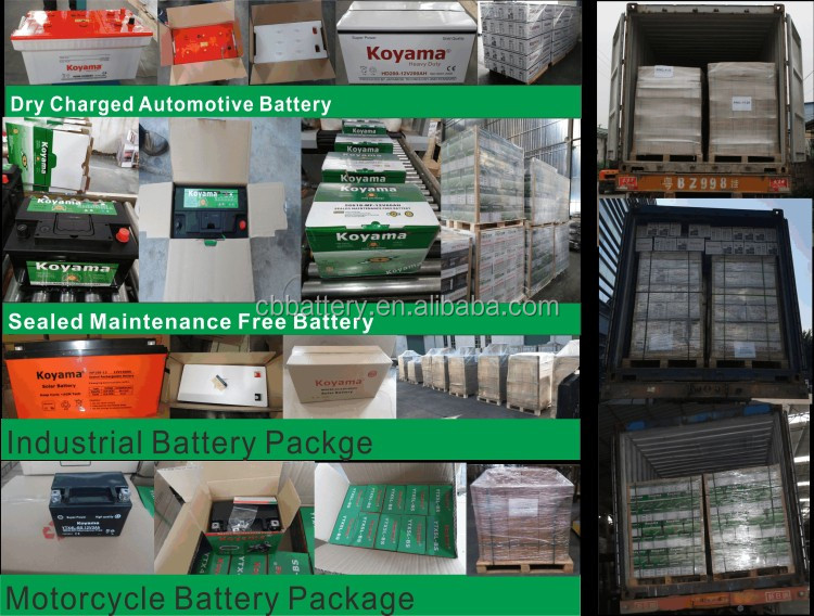 African Model No. 699 Tank Battery Vehicle Automobile Battery Us-6tn-mf ...
