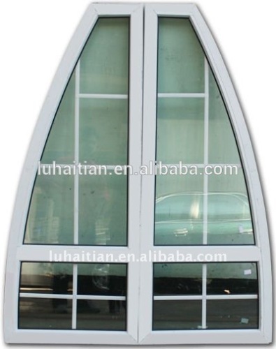 Conch Profile Upvc Arch Windows, High Quality Conch Profile Upvc Arch ...