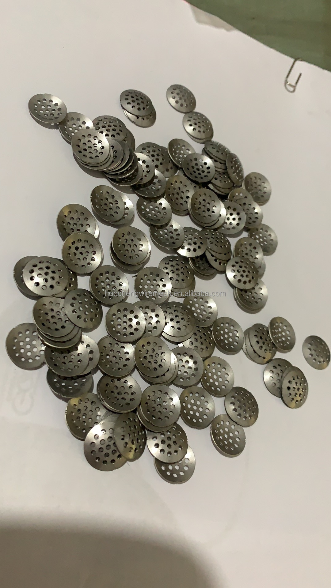 Titanium Brass Stainless Steel Smoking Pipe Screens In Various Sizes: 3 ...