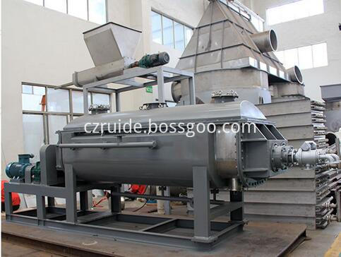 Solid Waste Dryer, Food Waste Dryer, Hollow Blades Paddle Dryer, High ...