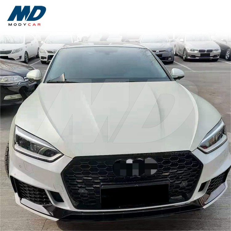 Rs5 Style Pp Front Bumper For 2017-2019 Audi A5 S5 B9 S-line, High ...