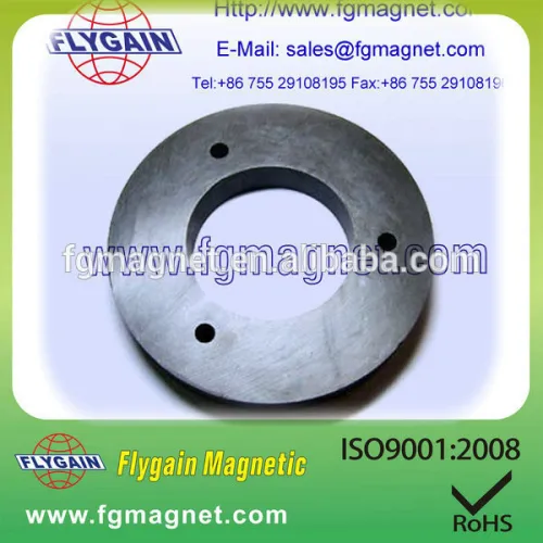 Barium Ferrite Ring Magnet For Speaker, High Quality Barium Ferrite ...