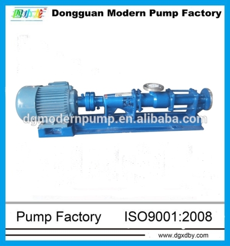 G Type Screw Pump For Water Treatment, High Quality G Type Screw Pump ...
