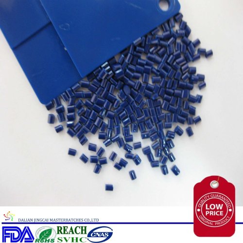 Blue Color Pe Masterbatch For Injection Molding And Filming, High ...