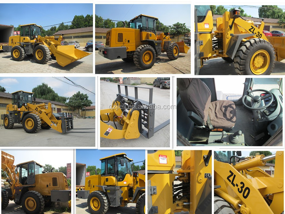 Zl30 3000 กก. รถตักล้อความจุยก คุณภาพสูง Zl30 3000 กก. รถตักล้อความจุยก ...
