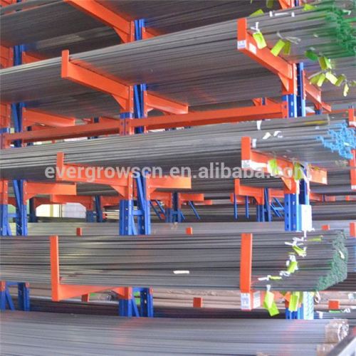 Warehouse Cantilever Racking For Long Plastic Pipe Storage, High ...