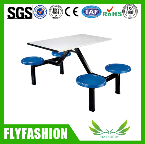 Modern School Canteen Dining Hall Tables And Chairs For 4 People Dt-04 ...
