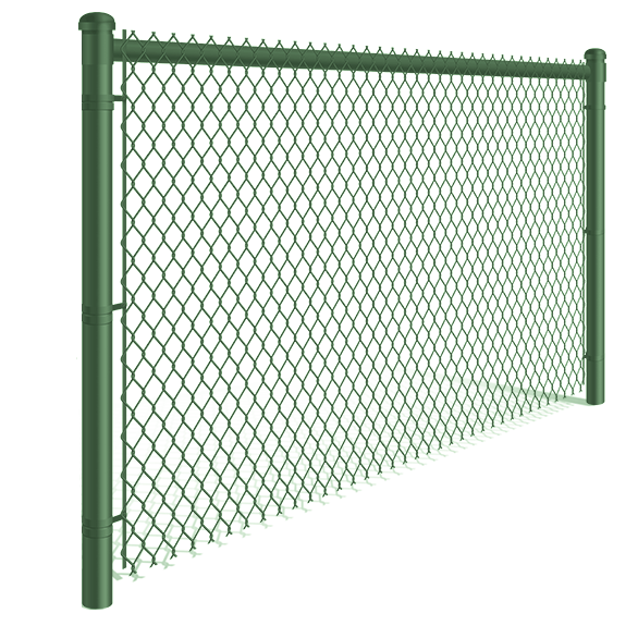 Pvc Vinyl Cyclone Chain Link Fence 6ft - Playground Mesh, High Quality ...