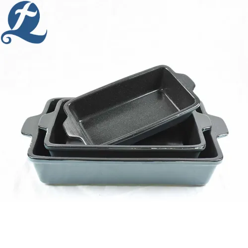 High Quality Modern Rectangular Kitchen Ceramic Baking Pan, High ...