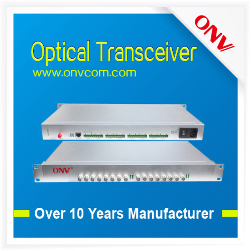 16 Channel Video Optical Transceiver, 16ch Video, High Quality 16 ...