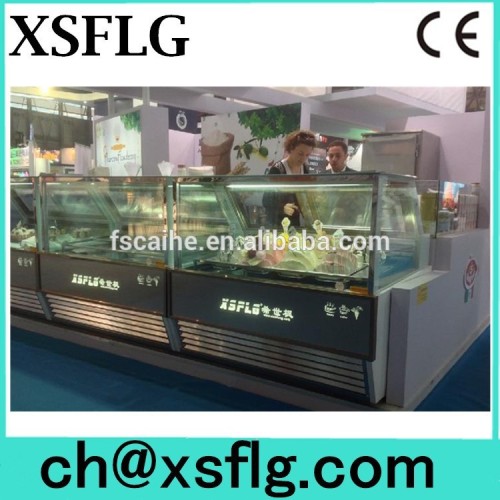 Ice Cream Cake Display Freezer , Ice Cream Showcase Freezer , Ice Cream ...