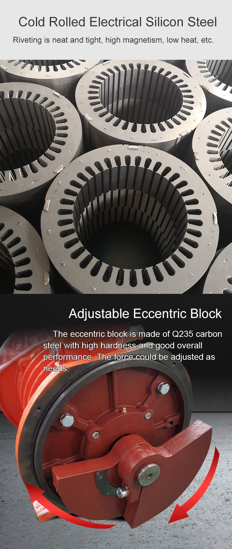 Explosion-proof Three-phase 380v Vibration Motor Ybz 1kn 3kn 5kn 10kn ...