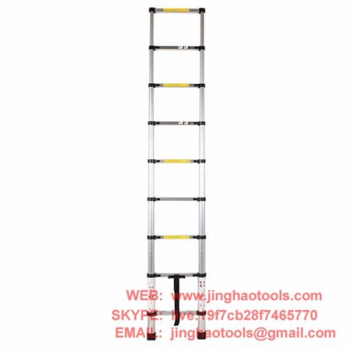 2.6m Aluminum Telescopic Ladder, High Quality 2.6m Aluminum Telescopic ...