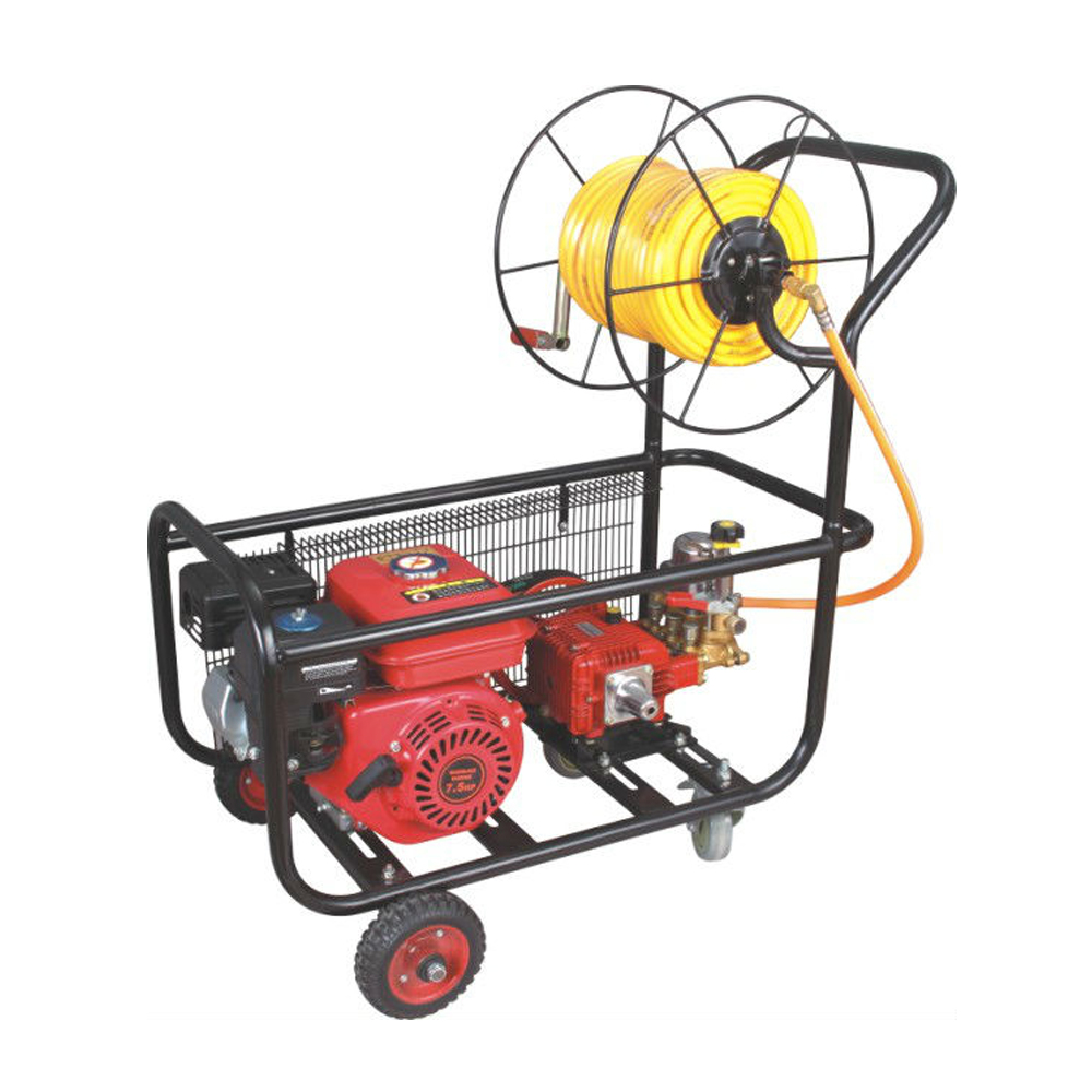 Power Sprayer Set With Hose Rack, High Quality Power Sprayer Set With ...