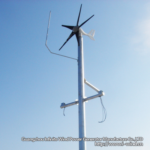 400w Mini Wind Turbine, Wind Solar Cctv System (mini-400w 12v), High ...