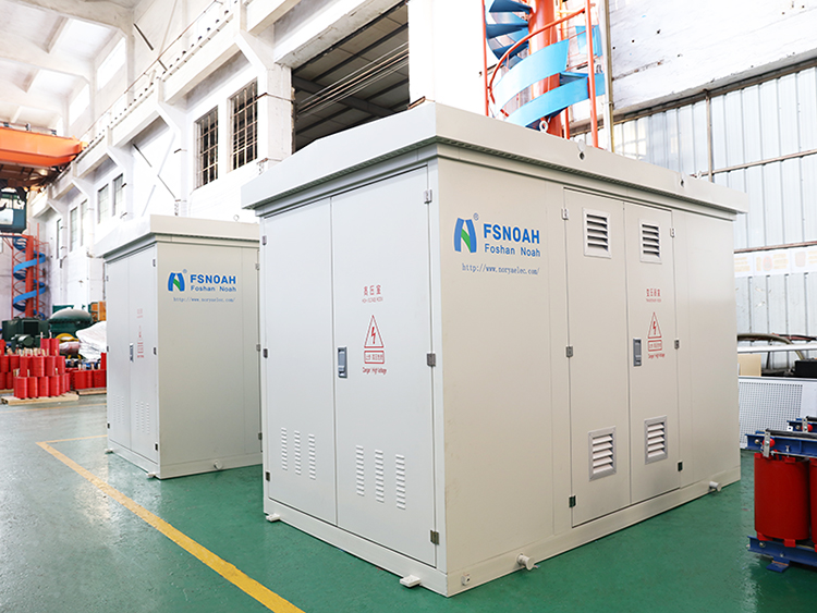 Customized 2500kva 15kv Compact Transformer Substation With Rmu For ...