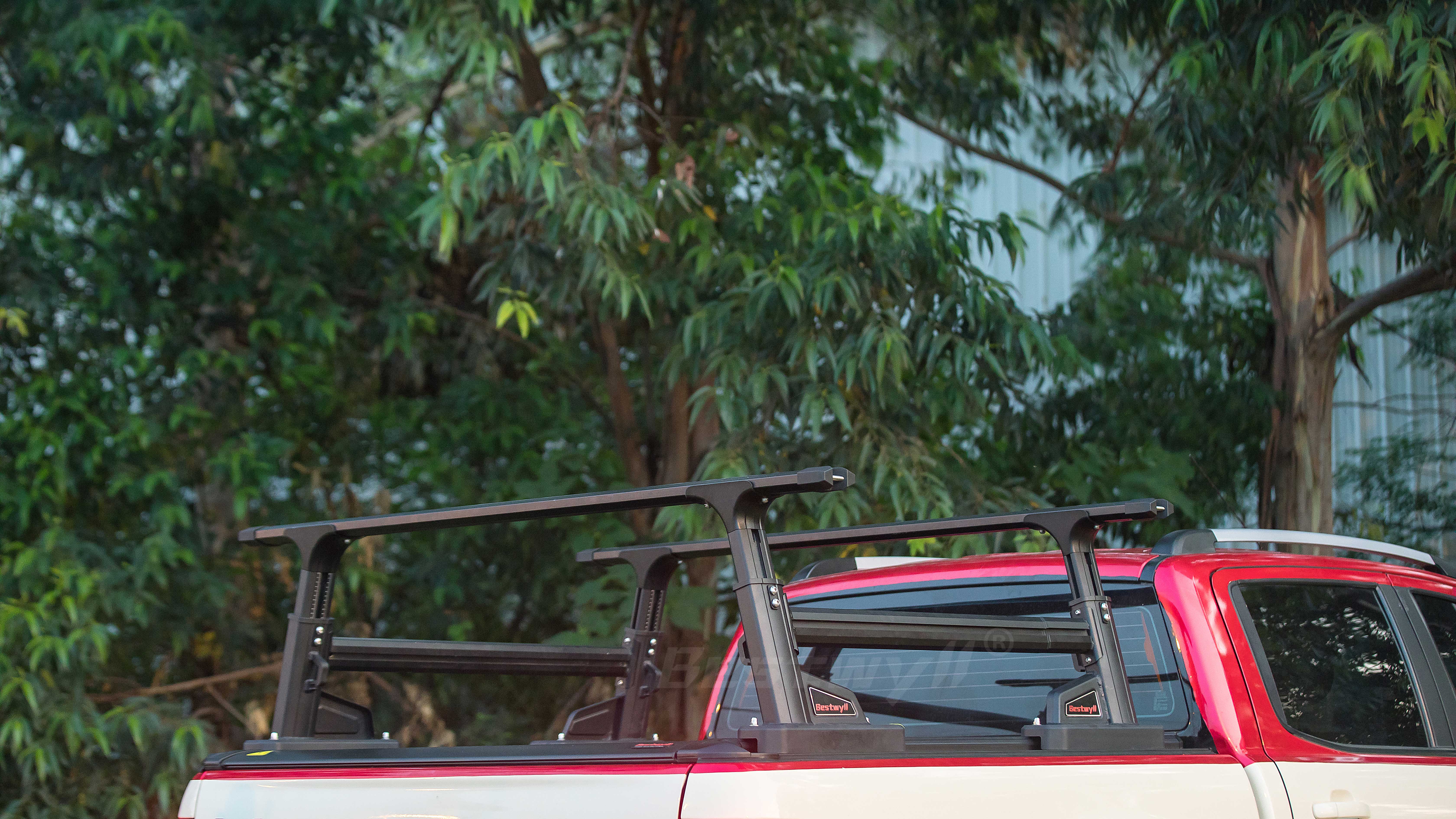 Bestwill 4x4 Pickup Bed Rack Ladder Roller Cover Truck Cargo Racks For ...