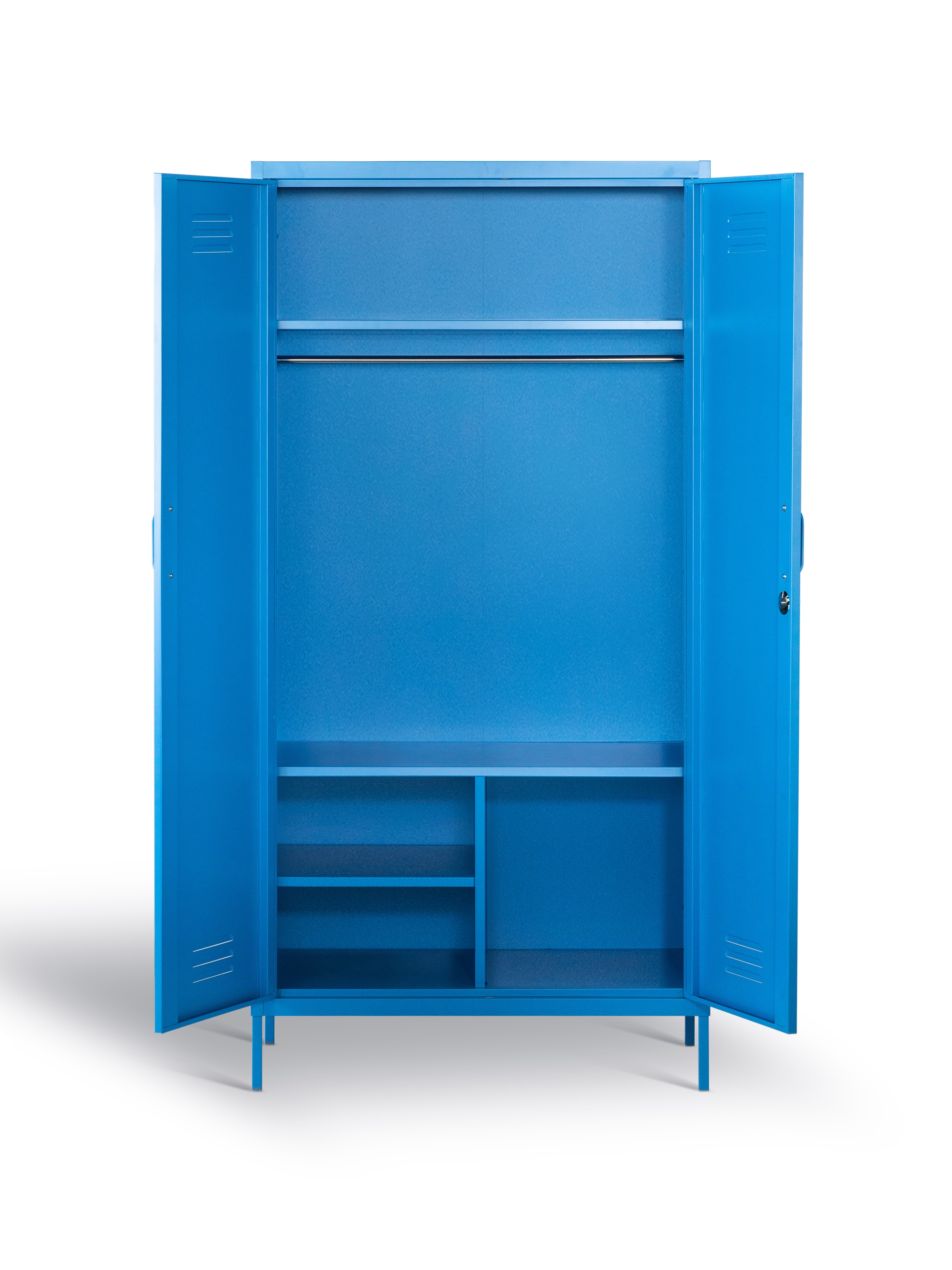 Modern Design Metal Wardrobe Closet With Feet, High Quality Modern ...