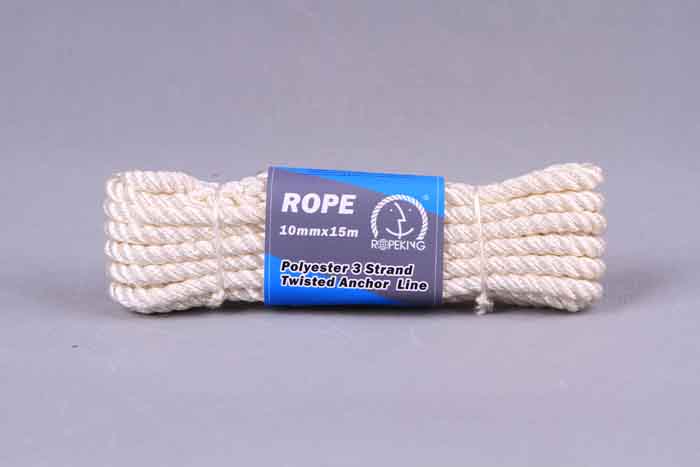 3-strand Polyester Twisted Rope, High Quality 3-strand Polyester ...