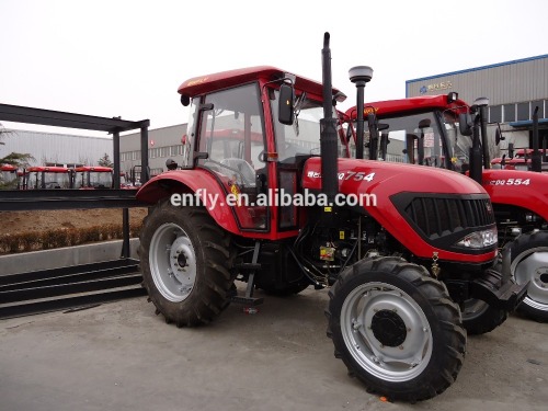 Agricultural Tractor 75hp 4x4, Wheeltractor, Farm Equipment, High ...
