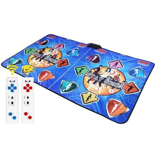 Double User Video Arcade Dance Gaming Mats Non-slip Dancing Step Dance ...