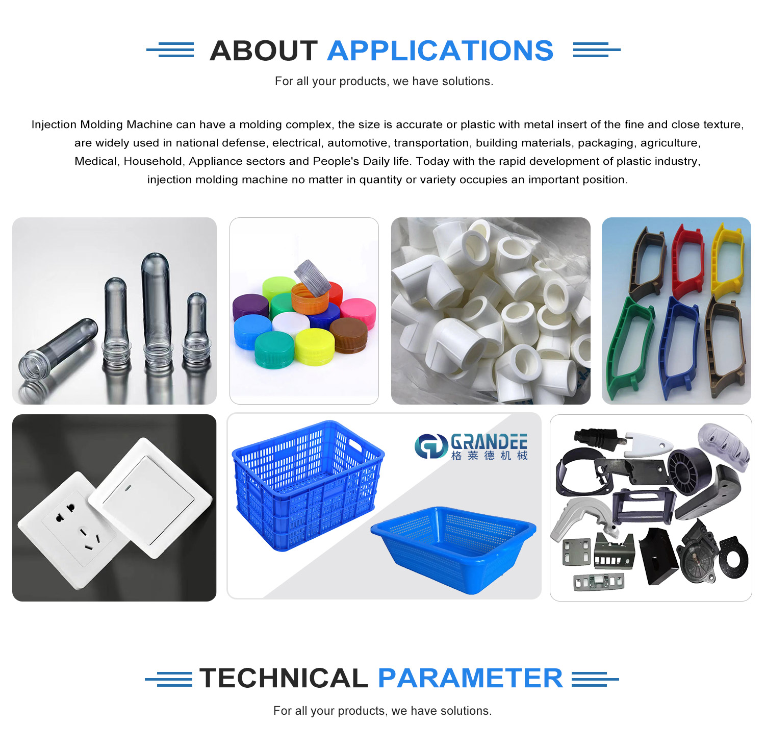 Plastic Bottle Preform Injection Molding Blowing Machine - 170 Tons ...