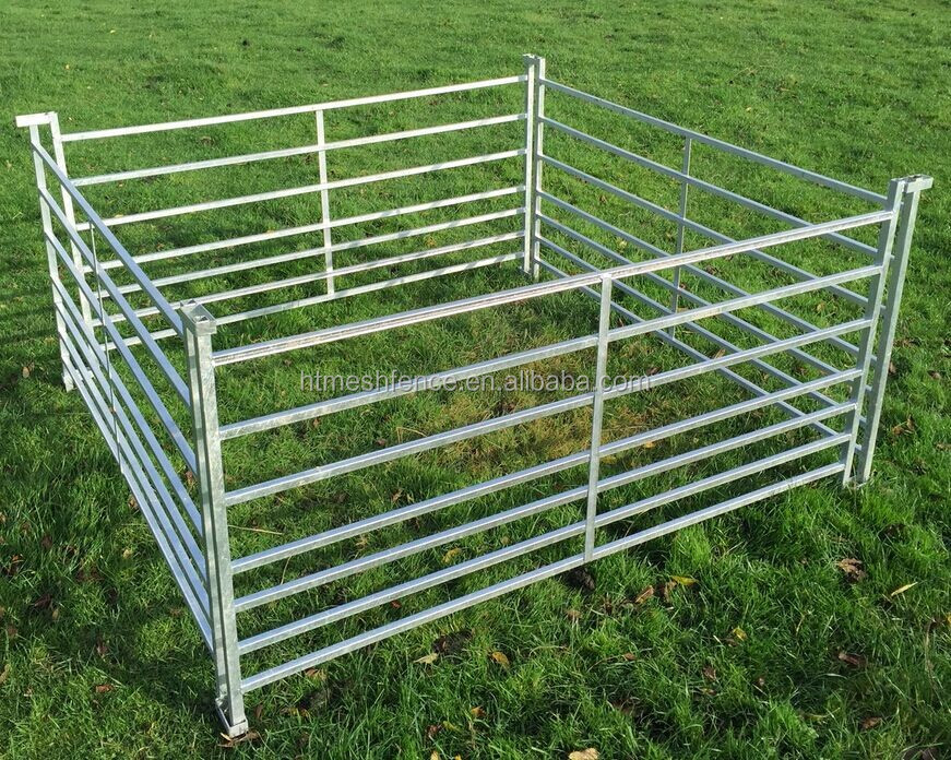 7 Rail Interlocking Equipment Sheep Hurdle Panels, High Quality 7 Rail ...