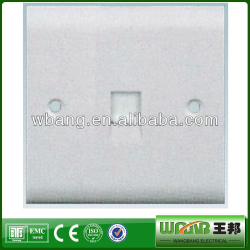 1 Gang British Standard Tel Socket, High Quality 1 Gang British ...