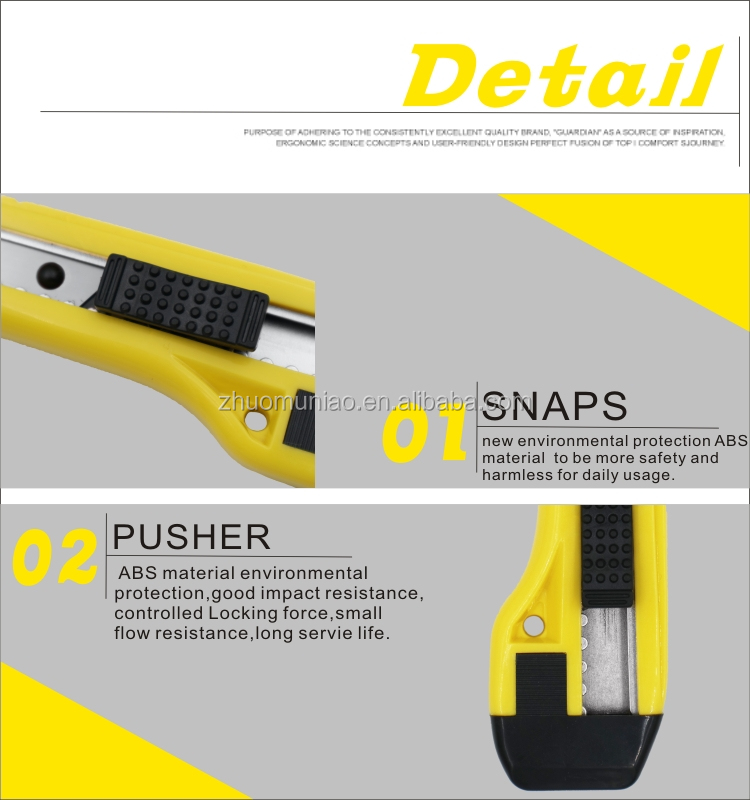 18mm Durable Handle Pocket Utility Knife, High Quality 18mm Durable ...