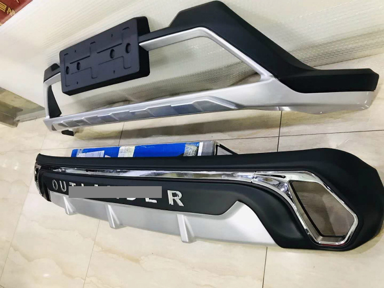 High Quality Front And Rear Bumper Guards For Outlander 2019, High ...