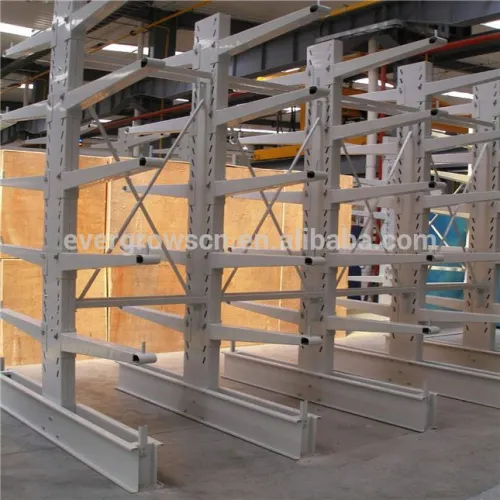 Used Pipe Racks Warehouse Cantilever Racking For Rebar Storage, High ...