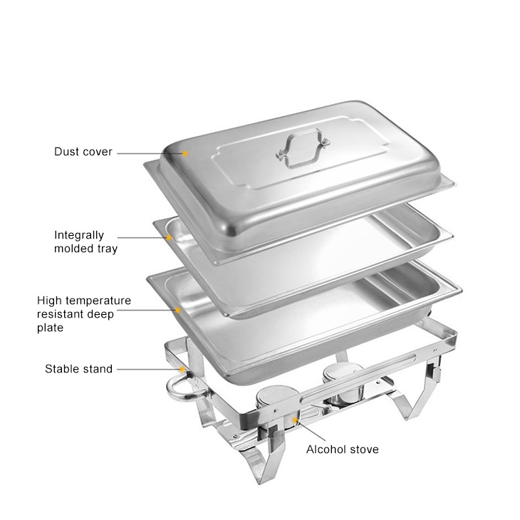 Stainless Steel Buffet Ware Chafer Chafing Dish Buffet, High Quality ...
