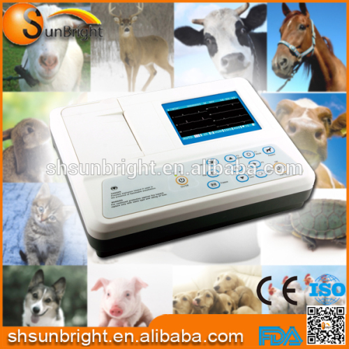 Ce Approved Portable Veterinary Electrocardiograph/ekg/ecg Machine ...