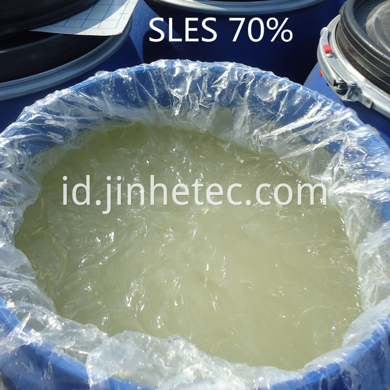 Cina SLES N70 Sodium Laureth Sulfate untuk Shampo Produsen