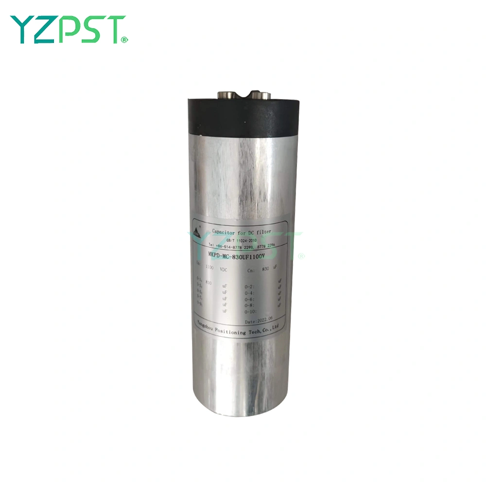 High Energy Density Polypropylene 1100V.dc DC Link Capacitors China ...