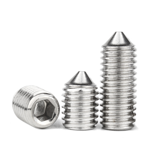 Hexagonal Concave End Knurled Positioning Screw M8*6 Din916k Sus304 ...