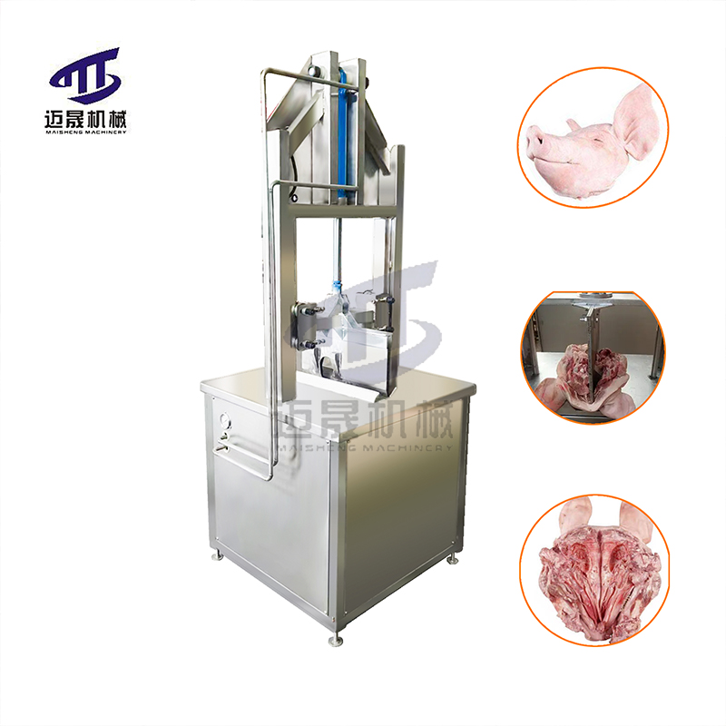 Hydraulic Pig Head Splitting Machine For Slaughtering, High Quality ...