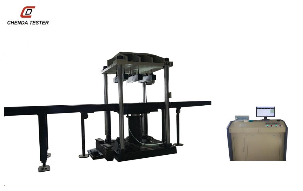 Servo Concrete Sleeper Static Load Testing Machine, High Quality Servo ...