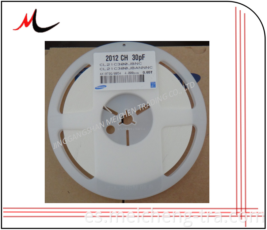 China 1005 B 100nf Condensadores de chip marca Samsung Fabricantes