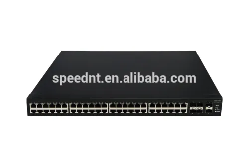 19-inch Rack-mountable Network Switch 48 Ports 10/100/1000mbps Rj45, 4 ...