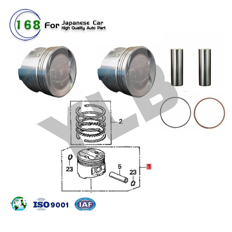Ylb F22b4 F22b9 Engine Piston For Honda Accord Cd5 2.2l Odyssey Oem ...