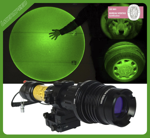 Tactical Subzero High Power Output Laser Beam Optical Aluminum Laser ...